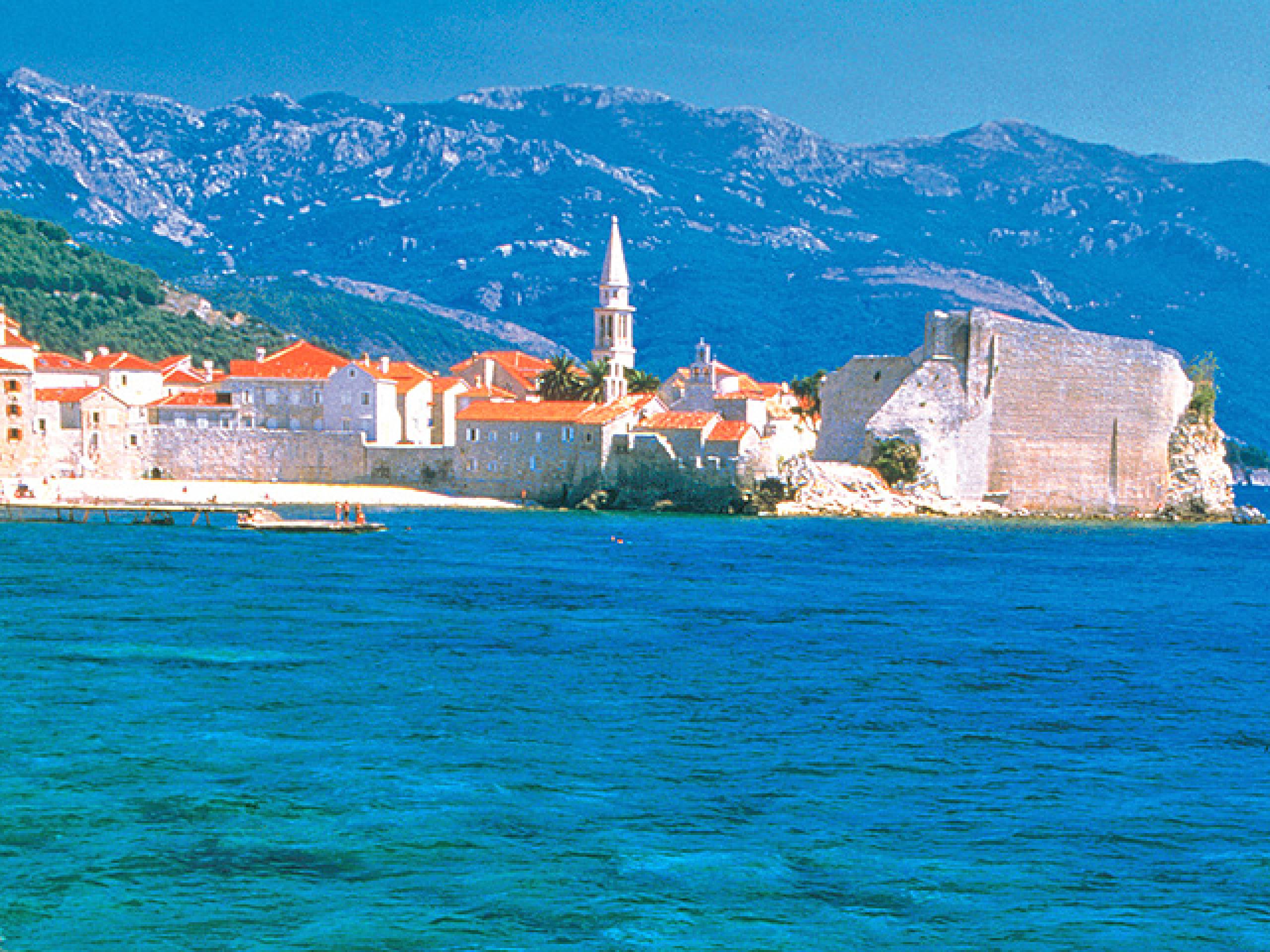 Budva, Region Budva, Černá Hora, Soukomé rekreační domy,...