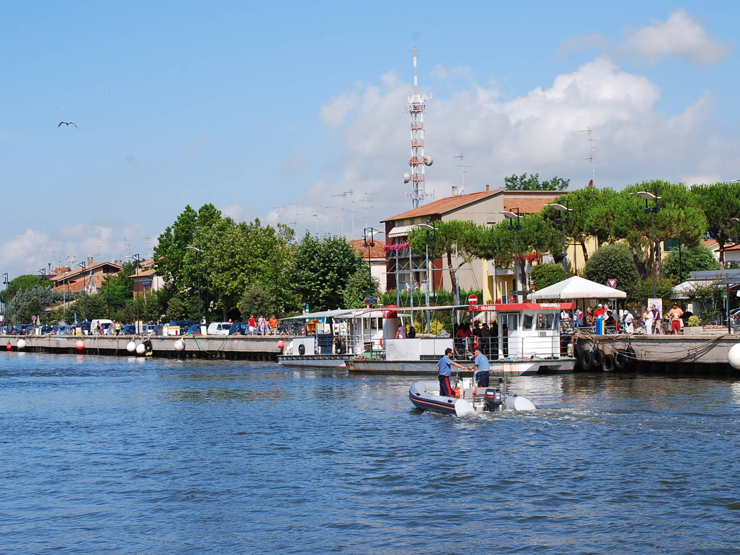 Porto Garibaldi, Jadranská riviéra, Itálie, Soukomé rekreační...